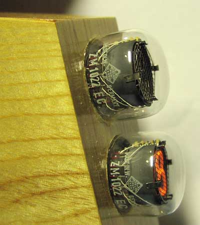 Homemade Nixie Clock 2x2 Mux ZM1022