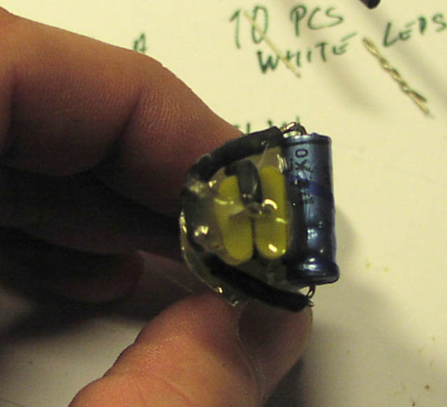 Homemade LED white light bulb cheap and easy