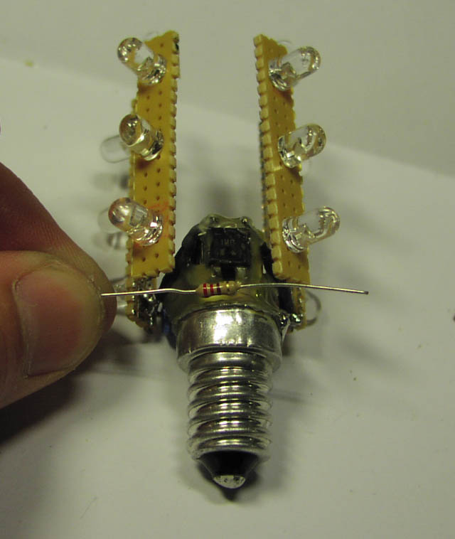 Homemade LED white light bulb cheap and easy