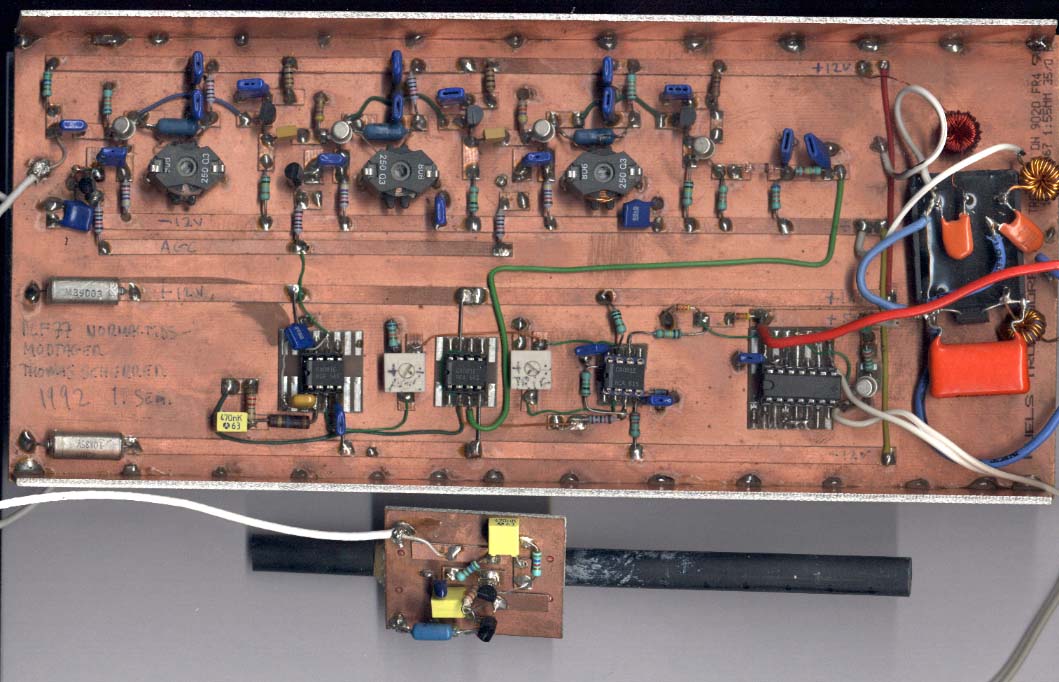 DCF77 Receiver hardware and software explained
