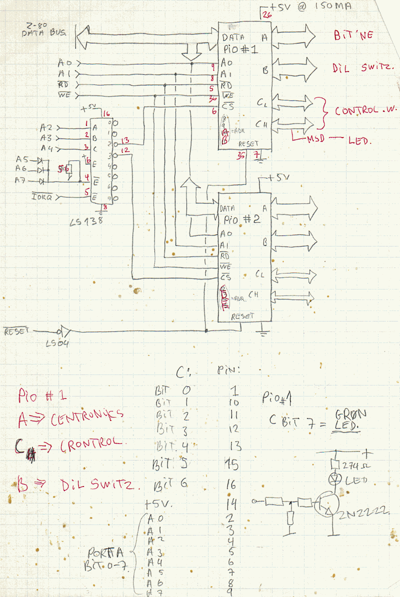 My First Z80 CPU system