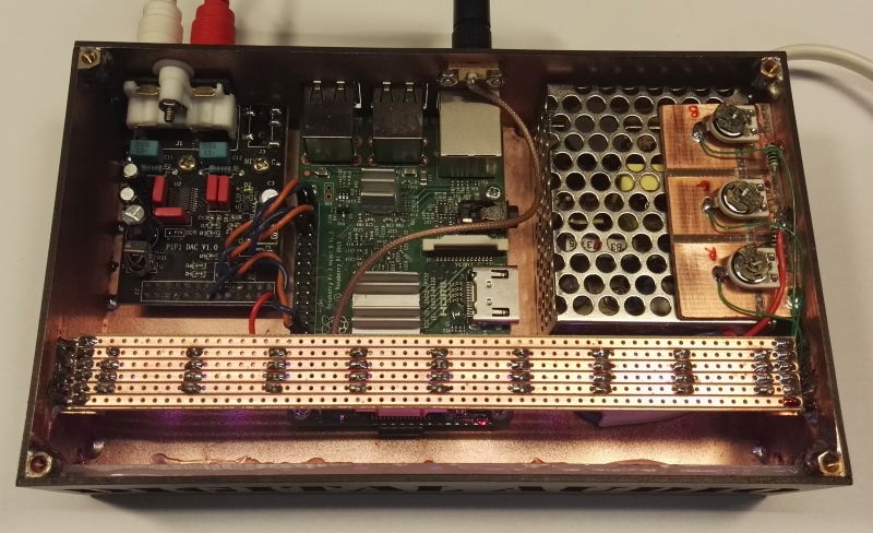 Raspberry PI highend hifi music player streamer