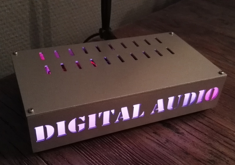 Raspberry PI highend hifi music player streamer