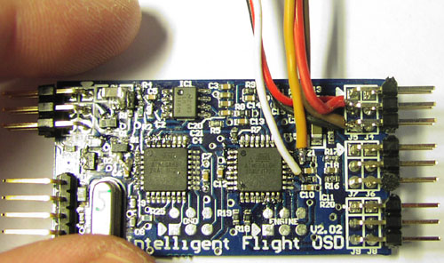 OSD, On Screen Display for RC planes