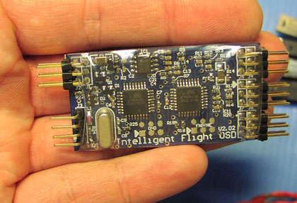 OSD, On Screen Display for RC planes