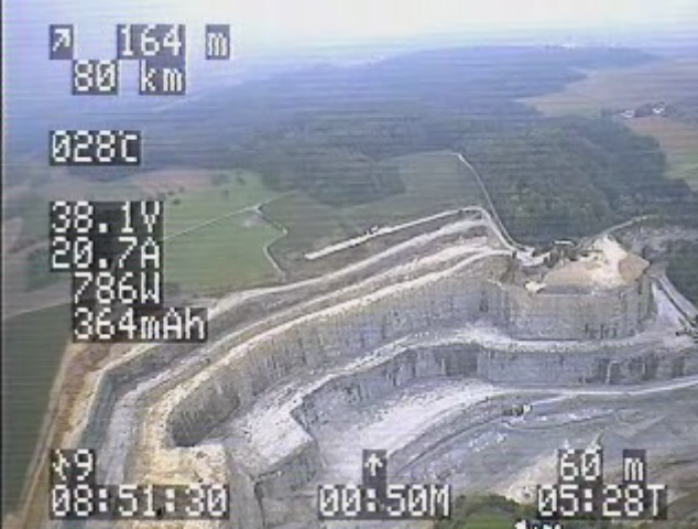 OSD, On Screen Display for RC planes