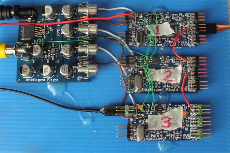 OSD, On Screen Display for RC planes